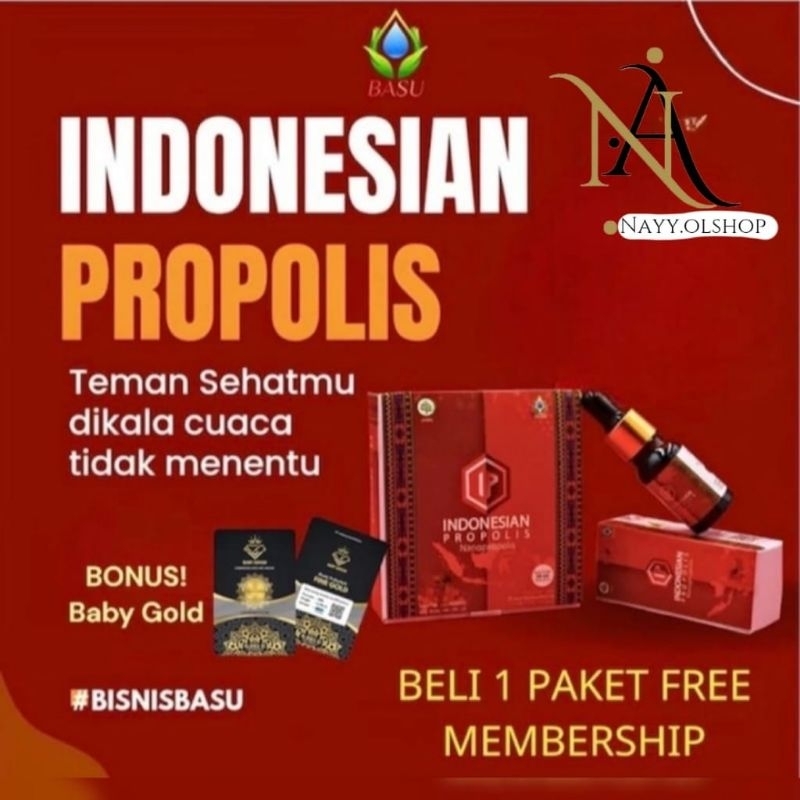 Jual (TERLARIS BASU)PROPOLIS BASU INDONESIAN | Shopee Indonesia