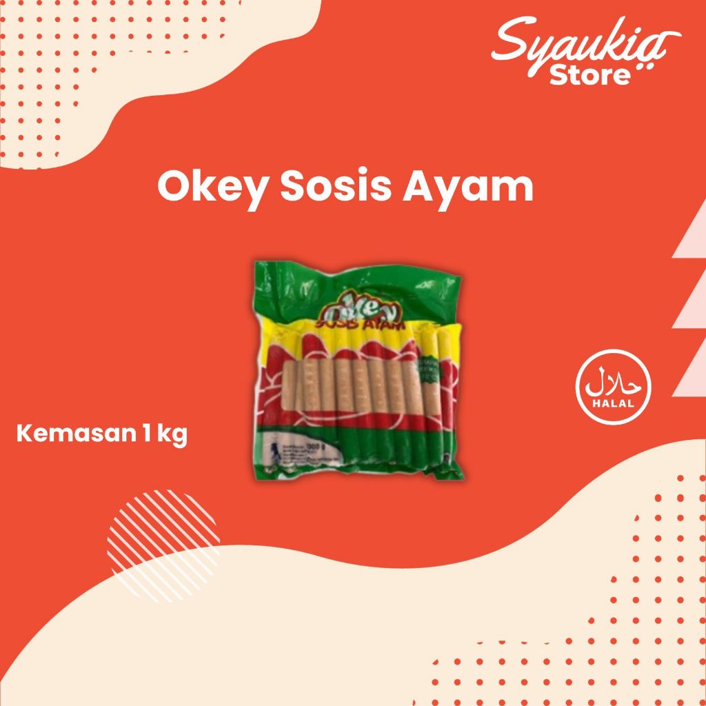 Jual Okey Sosis Ayam isi 1kg Sosis Oke | Shopee Indonesia