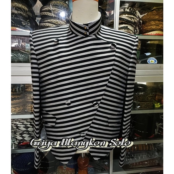 Jual Baju Adat Solo Model Beskap Lurik | Shopee Indonesia