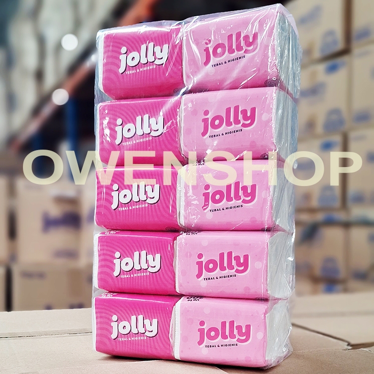 Jual [1 Bal] Tissue Jolly Pop Up 90g (Up to 200 Sheet) - isi 10 Pack ...
