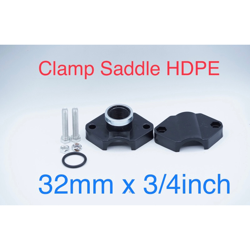 Jual Clamp Saddle Klem Sadle PP 32 mm x 3/4 inch 32mm x 3/4 ...
