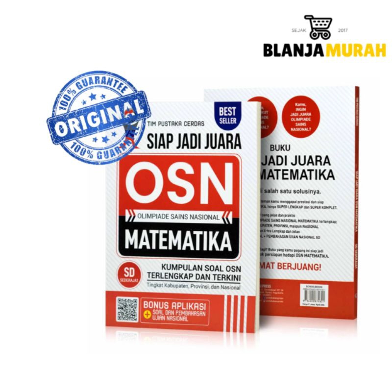 Jual BUKU OSN SD - SIAP JADI JUARA OSN OLIMPIADE SAINS NASIONAL MATEMATIKA SD SEDERAJAT | Shopee ...