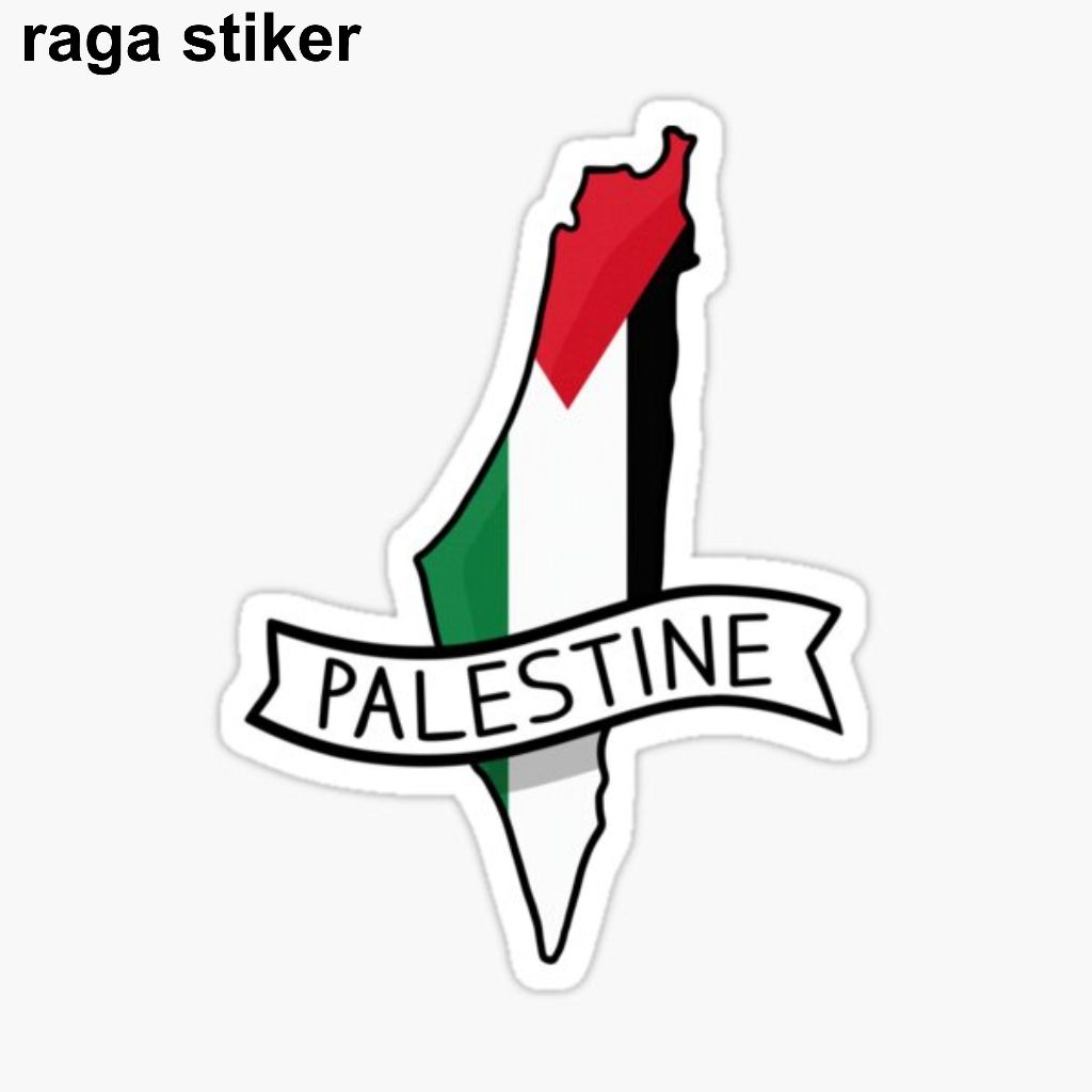 Jual stiker mobil free palestine / sticker free gaza / sticker free ...