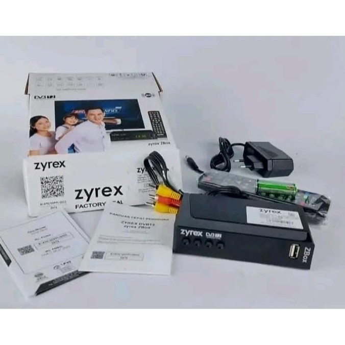 Jual Set Top Box TV Digital STB ZYREX DVB T2 Z-BOX Receiver Tv | Shopee ...
