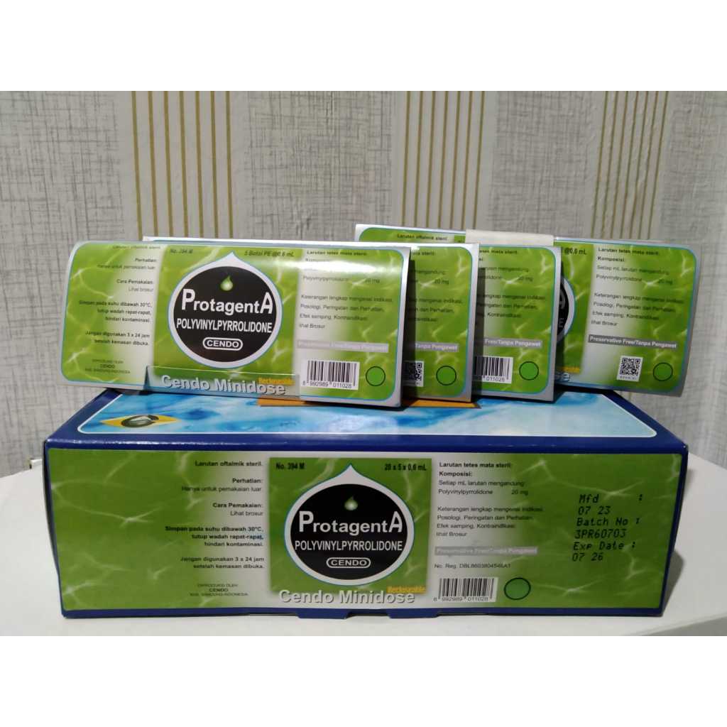 Jual Cendo Protagenta Minidose 1 Strip @5Tube (Kadaluwarsa DIJAMIN ...