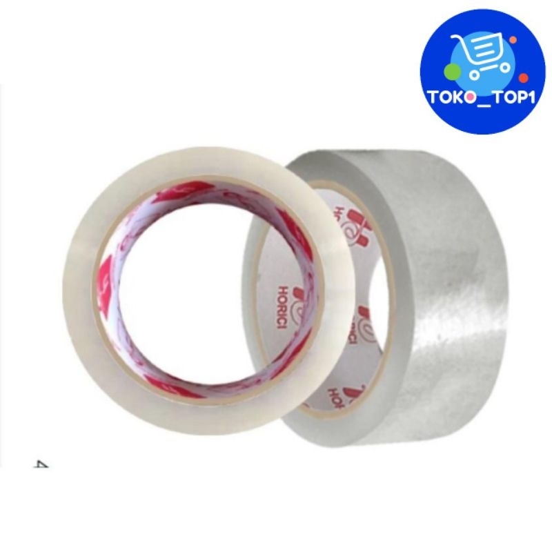 Jual Isolasi 42Mic 45MM×200Y OPP Tape Murah Super Clear Isolasi Tape ...