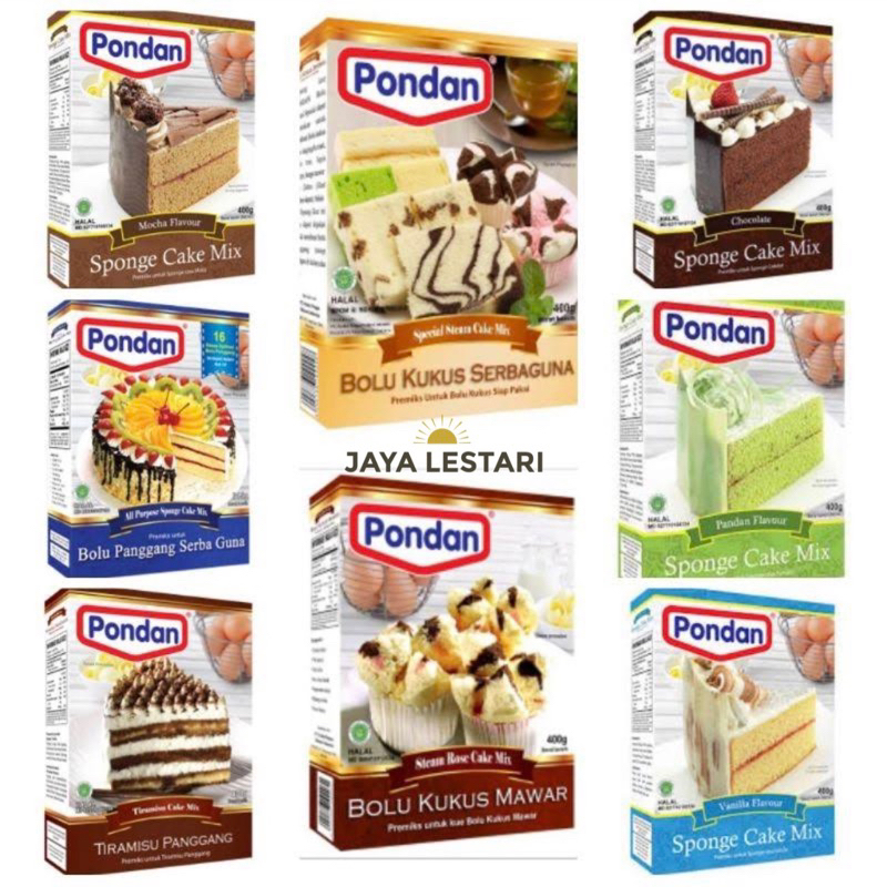 Jual Pondan Cake (5 Varian) (400g) | Shopee Indonesia