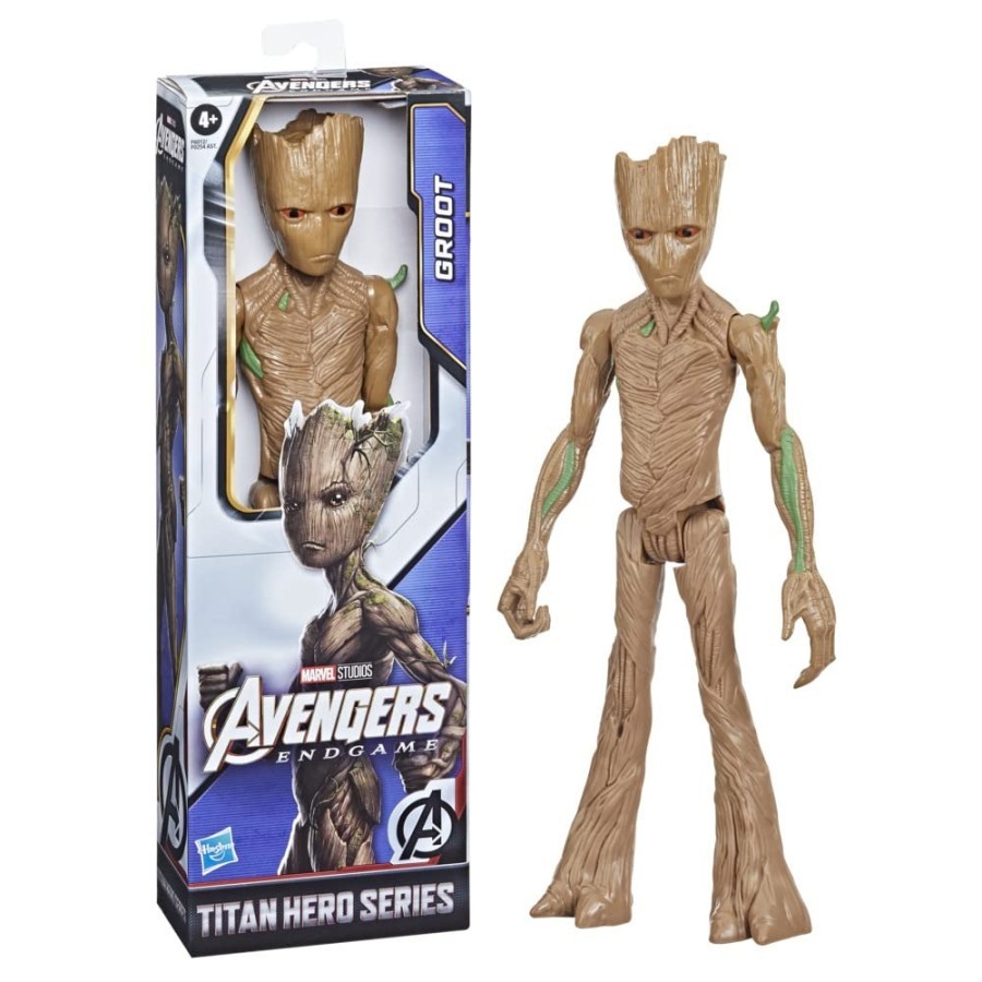 Jual Hasbro Marvel Avengers End Game Titan Hero Series Groot Action ...