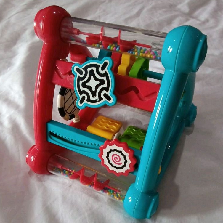 Jual Preloved Mainan Baby mulai 6mos+ ELC Triangle Activity 3D ...