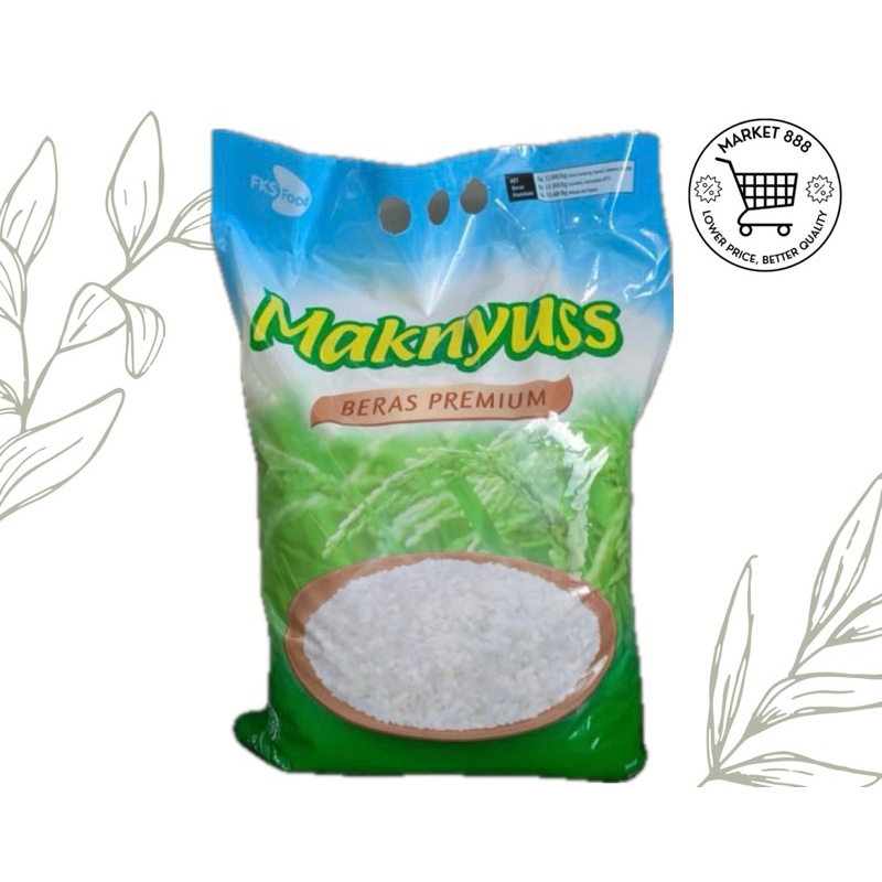 Jual BERAS MAKNYUSS 5 KILO | Shopee Indonesia