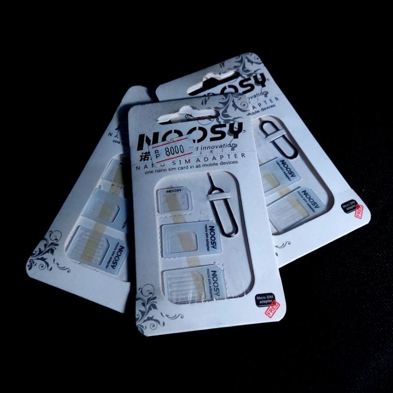 Jual SIM Card Adapter 3 in 1 (Micro, Nano, Mini) | Shopee Indonesia