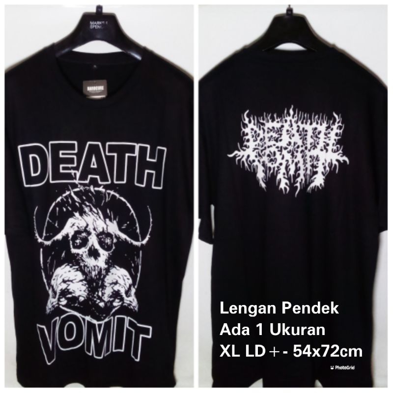 Jual Kaos Band Metal Death Vomit | Shopee Indonesia