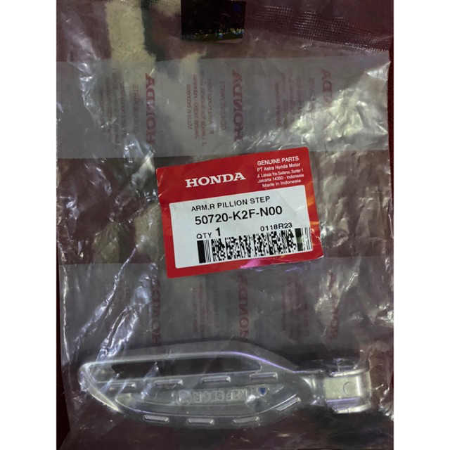 Jual FOOTSTEP INJAKAN BELAKANG KANAN NEW SCOOPY 2021 50720-K2F-N00 ...