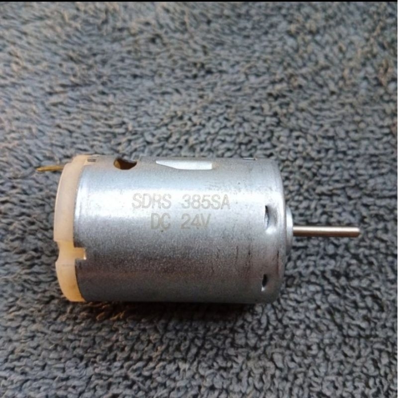 Jual DINAMO DC RS385 12V / 24V / MOTOR DC RS 385 as 14 mm | Shopee Indonesia
