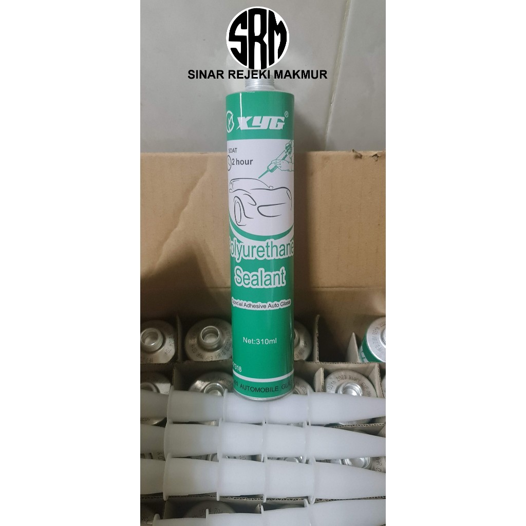 Jual LEM SEALANT XYG HITAM PU POLYURETHANE 310 ML KHUSUS UNTUK ...