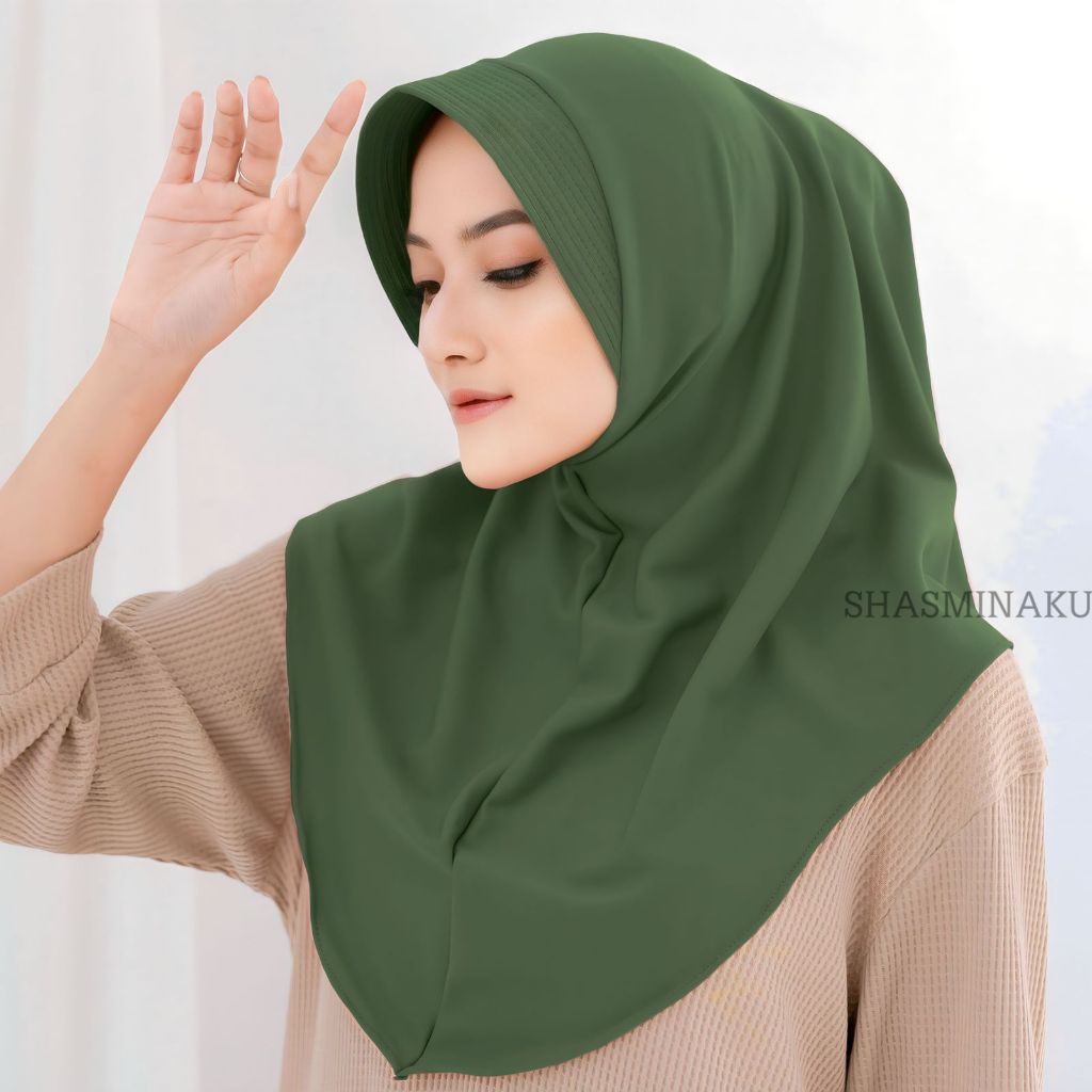 Jual Hijab Bergo Hamidah Bahan Jersey - Jilbab Bergo Daily Instan Jersey Premium / Jilbab Bergo ...