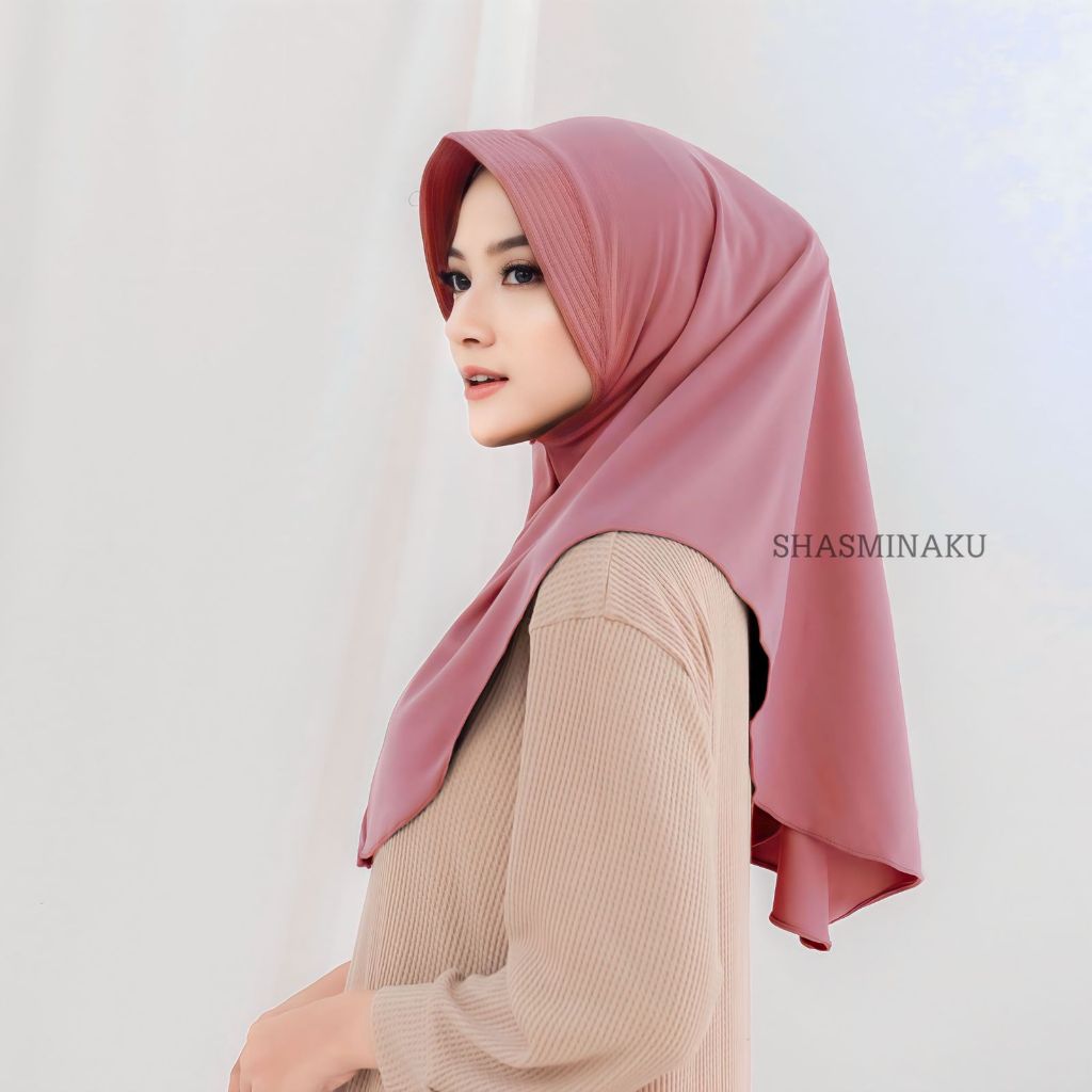 Jual Hijab Bergo Hamidah Bahan Jersey - Jilbab Bergo Daily Instan Jersey Premium / Jilbab Bergo ...