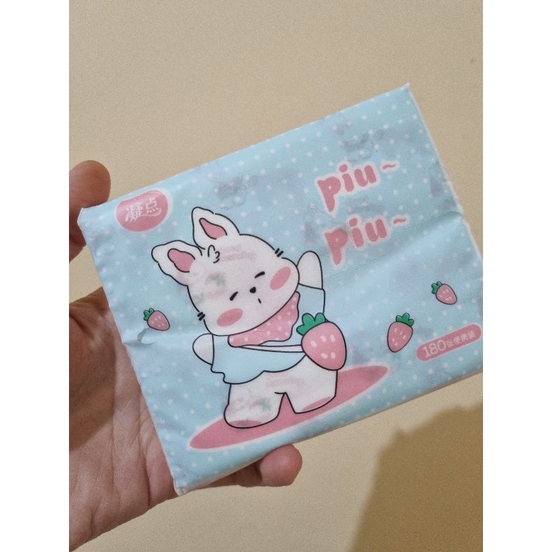 Jual TISU KERING BERGAMBAR EMBOS PRINTING DRY TISSUE 180 LEMBAR MINI ...