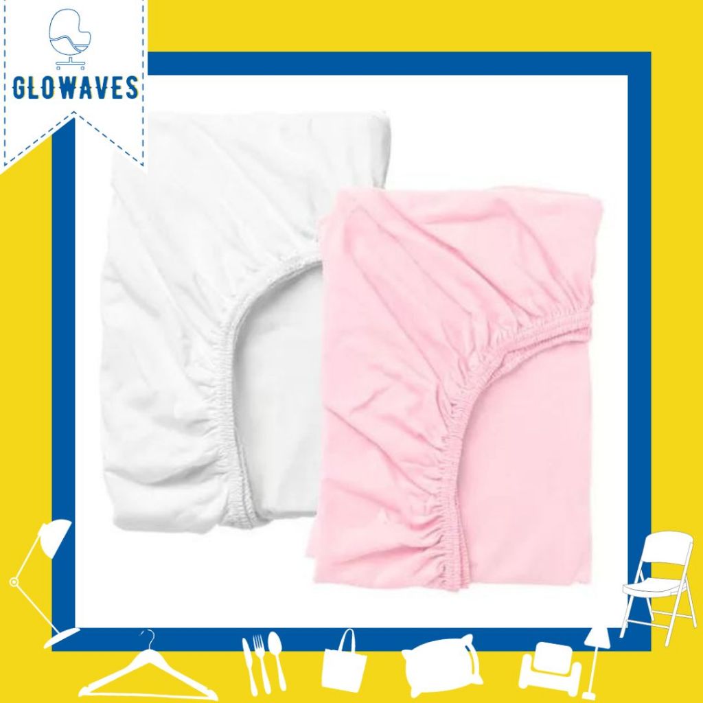 Jual LEN Seprai Berkaret untuk Kasur Bayi / Sprei Berkaret / Seprai ...