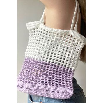 Jual (READY STOCK)Tas Ombre Rajut Totebag/ Aesthetic Bohemian/ Bag ...