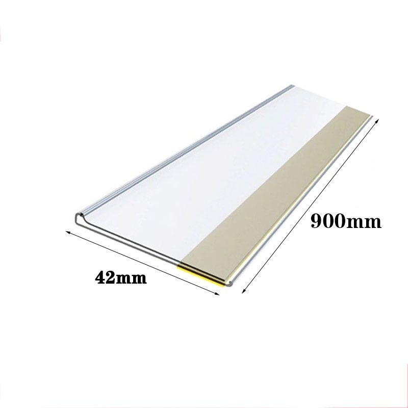 Jual 900×42 mm Label Rak Klip Label Harga /Pemegang Label Harga ...