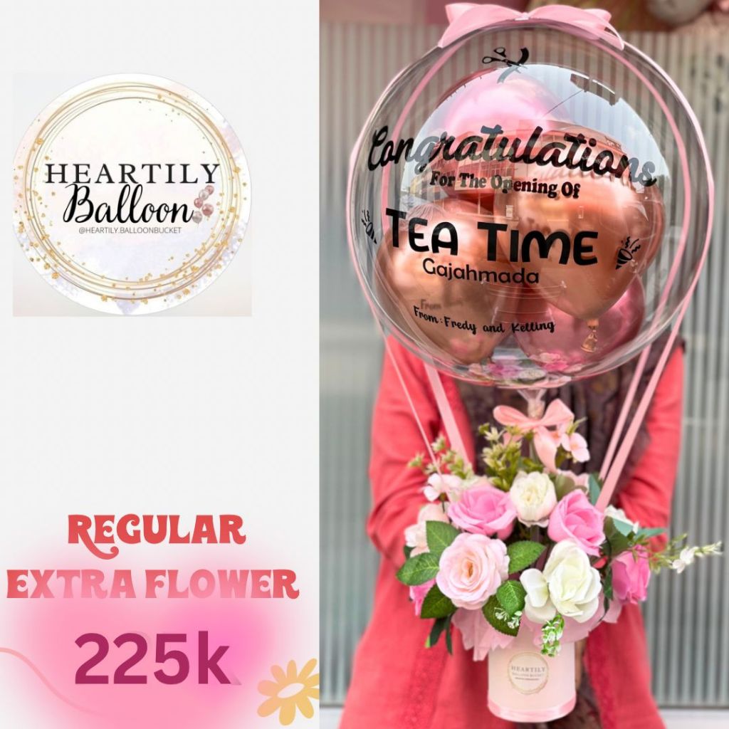 Jual [READY JAKARTA 1HARI JADI] Buket Balon Balloon Bucket Balon Wisuda ...