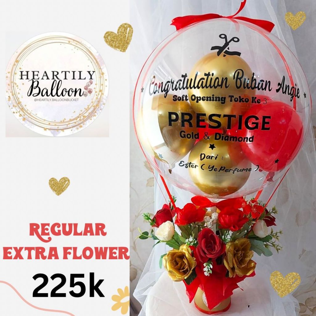 Jual [READY JAKARTA 1HARI JADI] Buket Balon Balloon Bucket Balon Wisuda ...