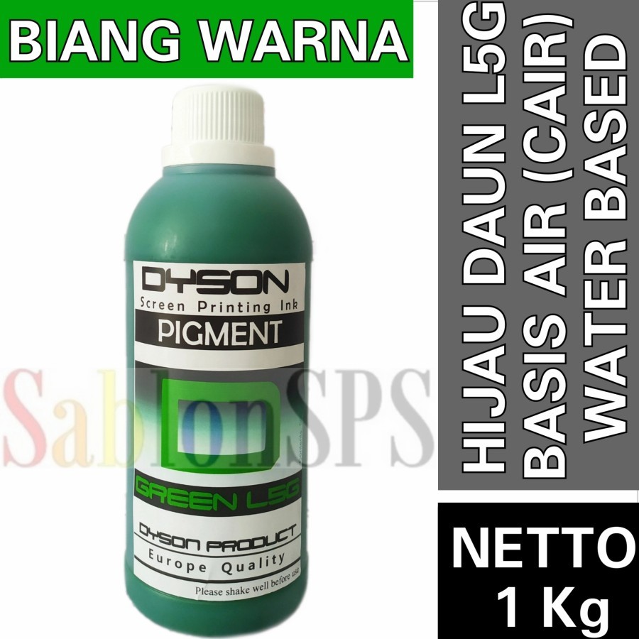 Jual BIANG WARNA DYSON HIJAU DAUN PIGMENT WARNA GREEN L5G 1KG | Shopee ...