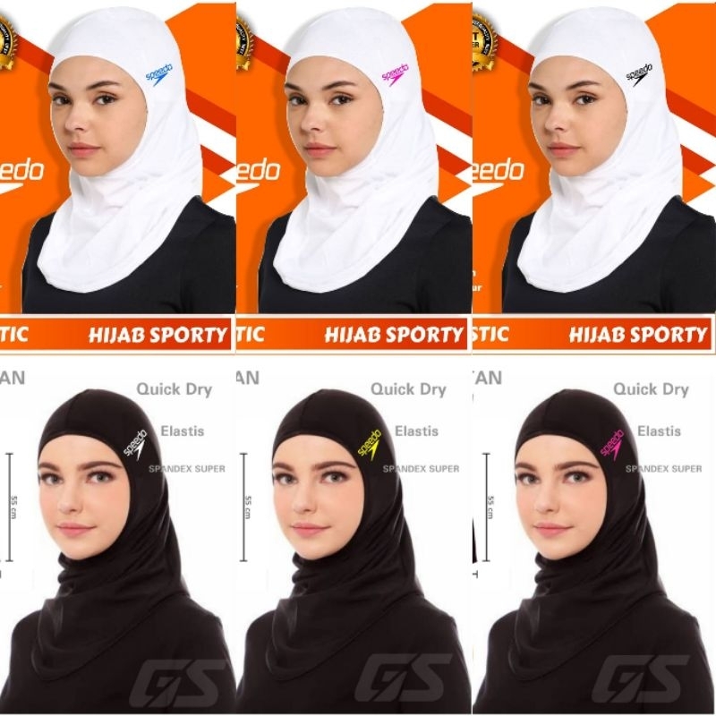Jual Hijab renang hijab instan topi renang kerudung jilbab renang harga ...
