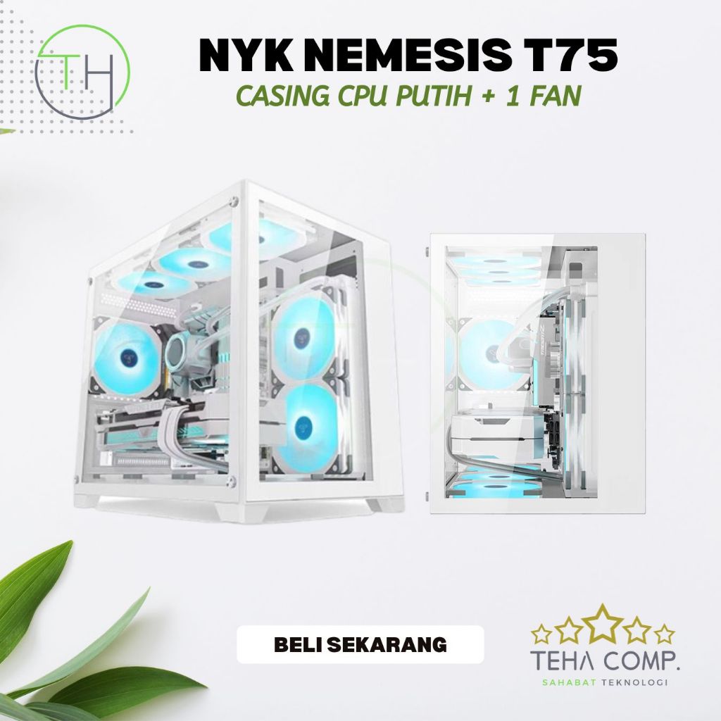 Jual Casing PC NYK NEMESIS Tanpa Power Supply Case Komputer Gaming ...