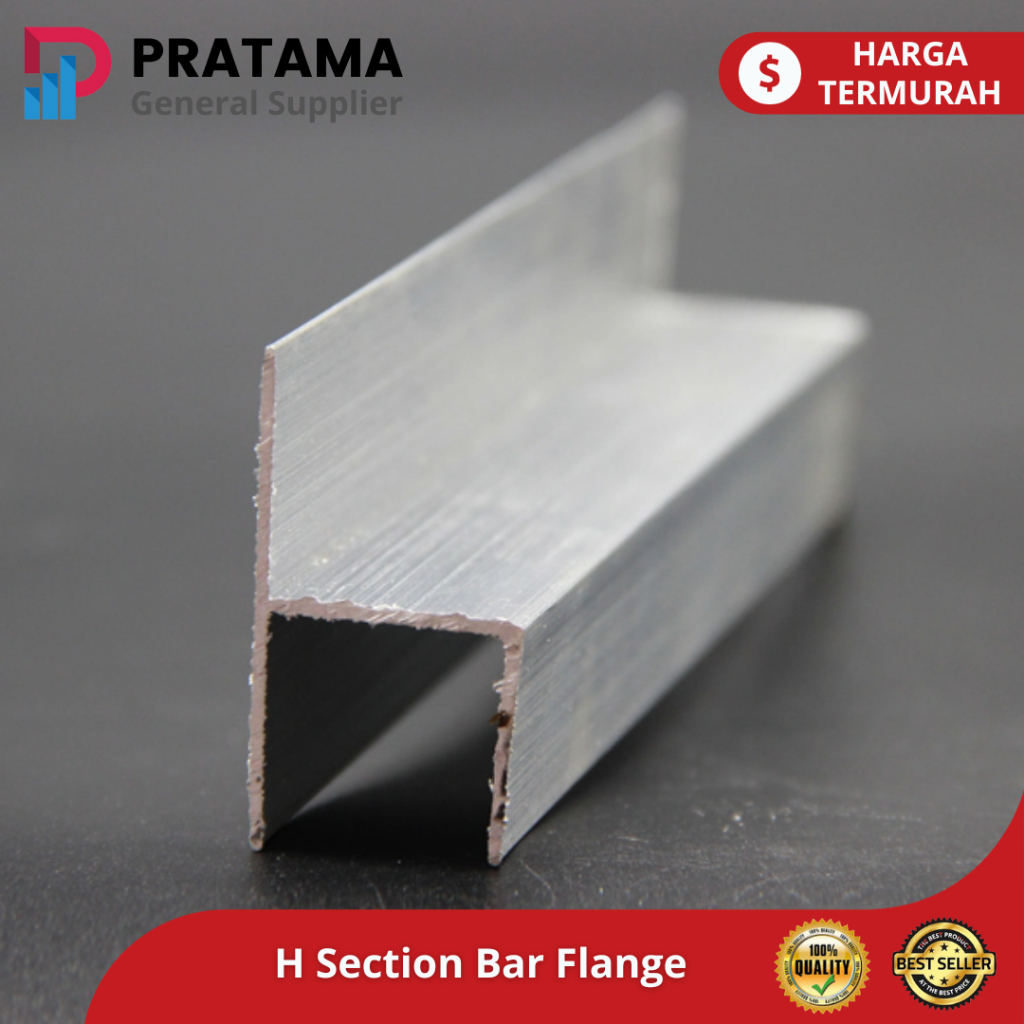 Jual H Type Alumnium Flange - Sambungan Ducting PU - H FLANGES 4M ...