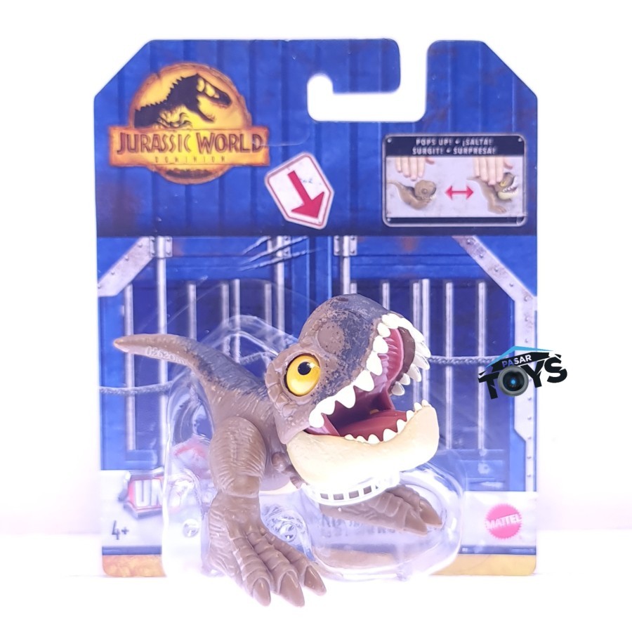 Jual BEYBA Jurassic World Uncaged Wild Pop Ups Action Figure ...