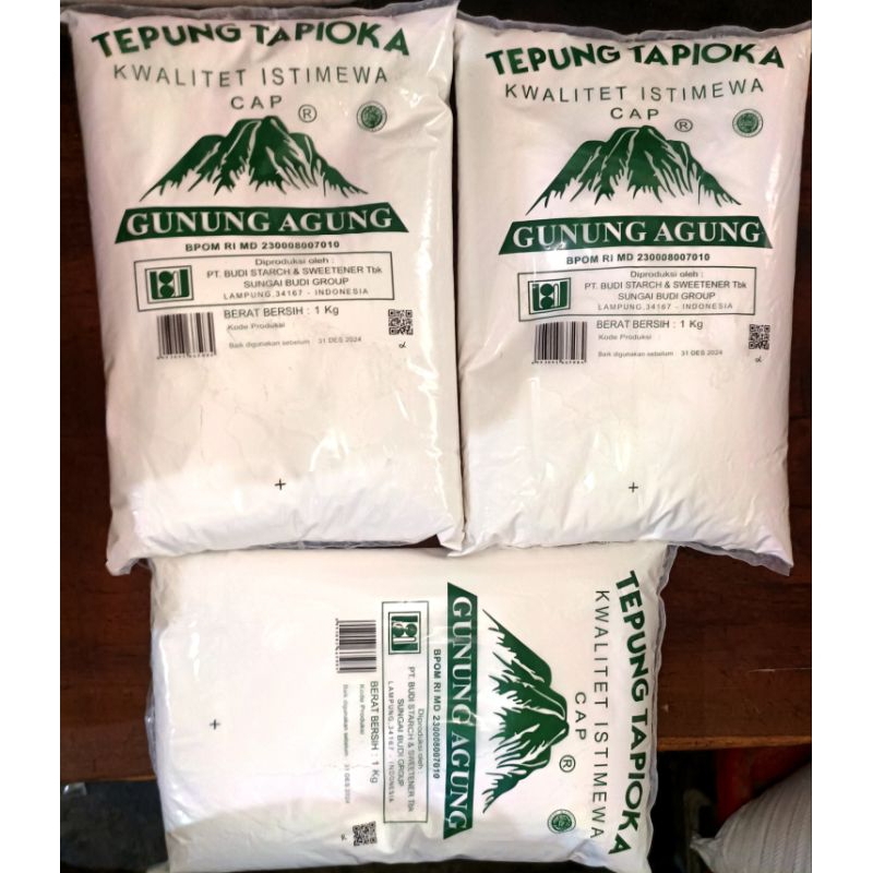 Jual Tepung Tapioka cap Gunung Agung Tepung Pati | Shopee Indonesia