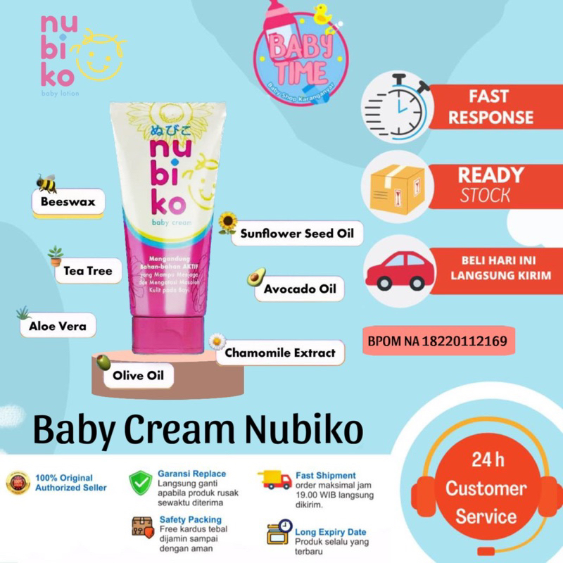 Jual Nubiko Skincare Cream Baby untuk mengatasi Bekas Luka dan Gigitan ...