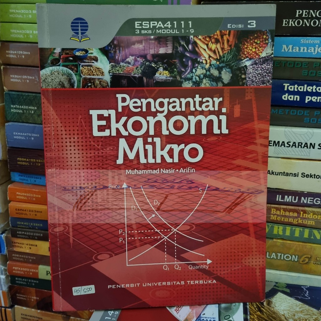 Jual PENGANTAR EKONOMI MIKRO EDISI 3 MUHAMMAD NASIR UNIVERSITAS TERBUKA | Shopee Indonesia