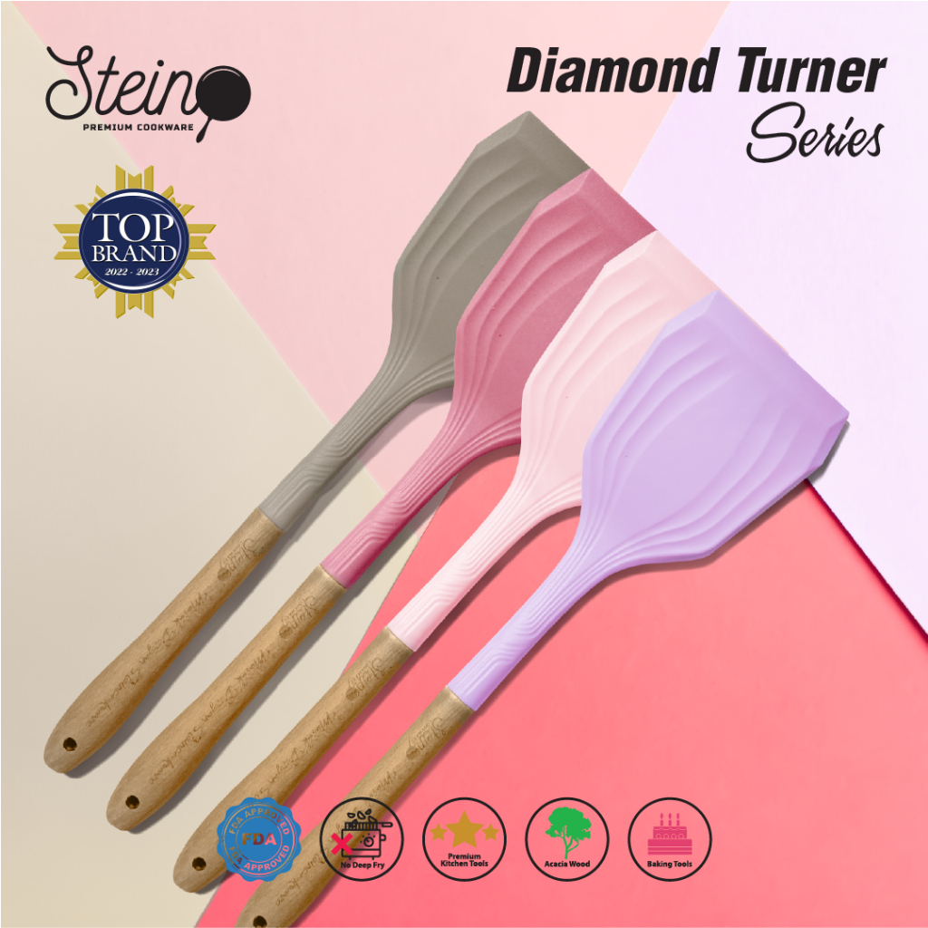 Jual Steincookware Stein Sutil Spatula Diamond Turner | Shopee Indonesia