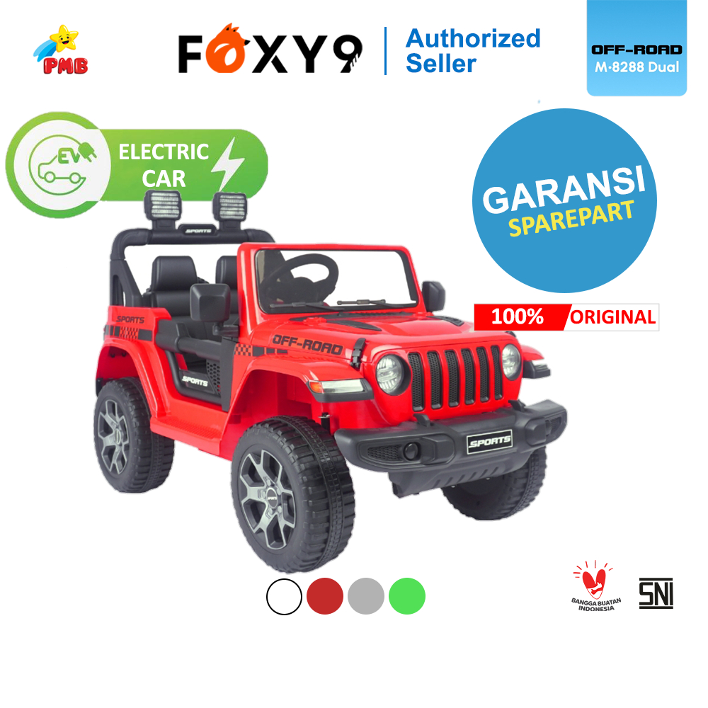 Jual Mobil Aki Anak PMB M8288 OFFROAD Mainan Mobil Mobilan Remot ...