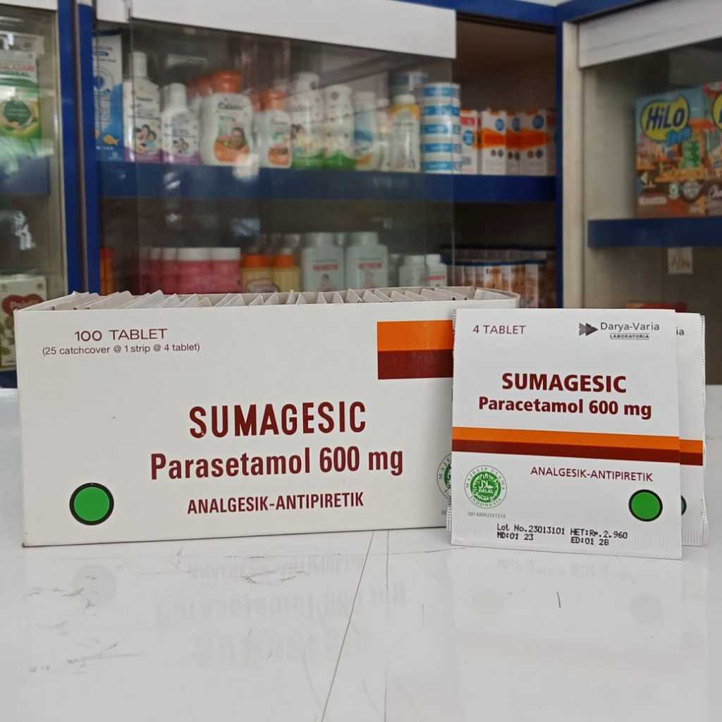 Jual SUMAGESIC Paracetamol isi 4 tablet | Shopee Indonesia