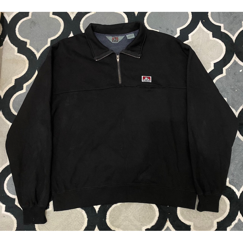 Jual Ben Davis Half Zip Sweatshirt | Shopee Indonesia