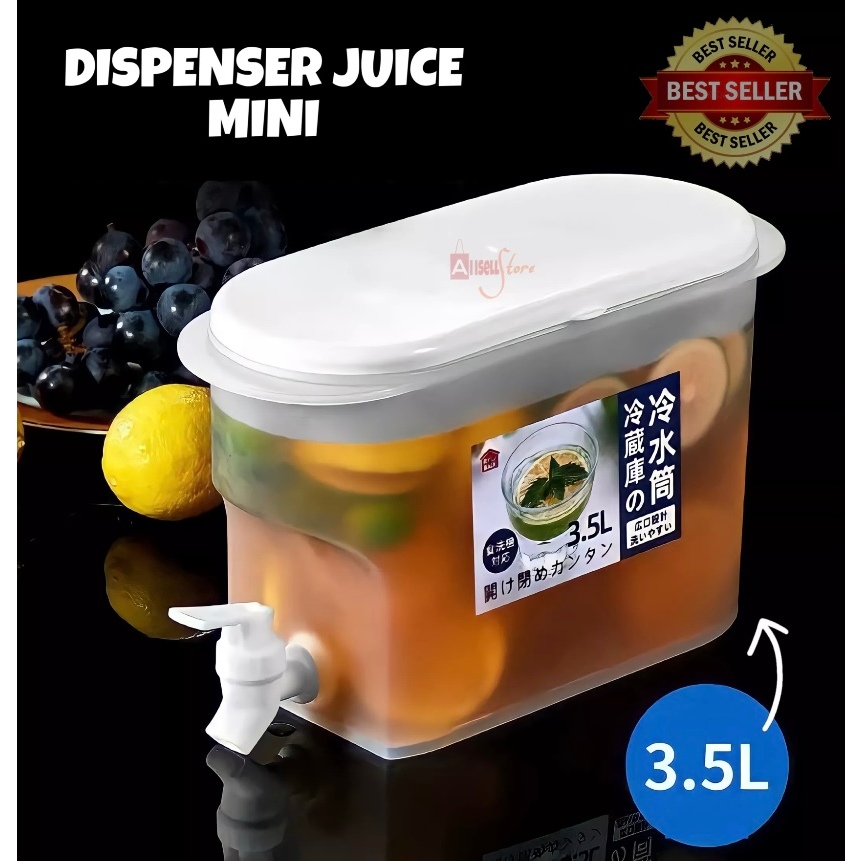 Jual ( BISA COD ) PROMO Dispenser Jus Plastik Mini 3.5 Liter / Galon ...