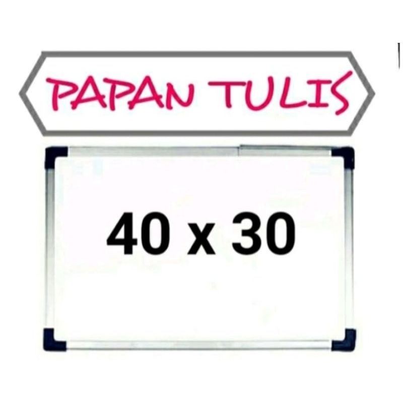 Jual PAPAN TULIS WHITEBOARD MINI 30×40 | Shopee Indonesia