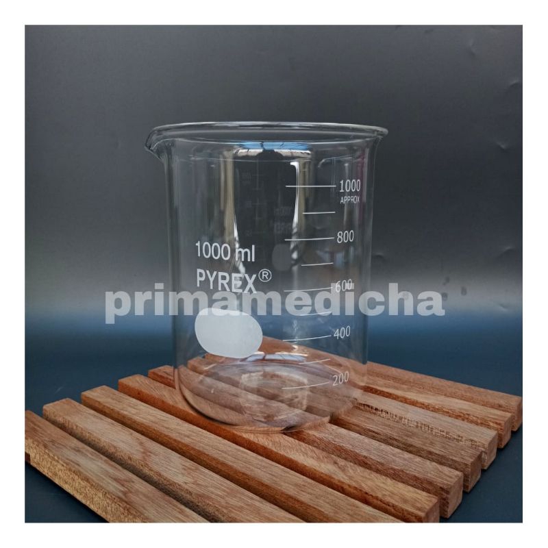 Jual Gelas Kimia PYREX / Beaker Glass | Shopee Indonesia