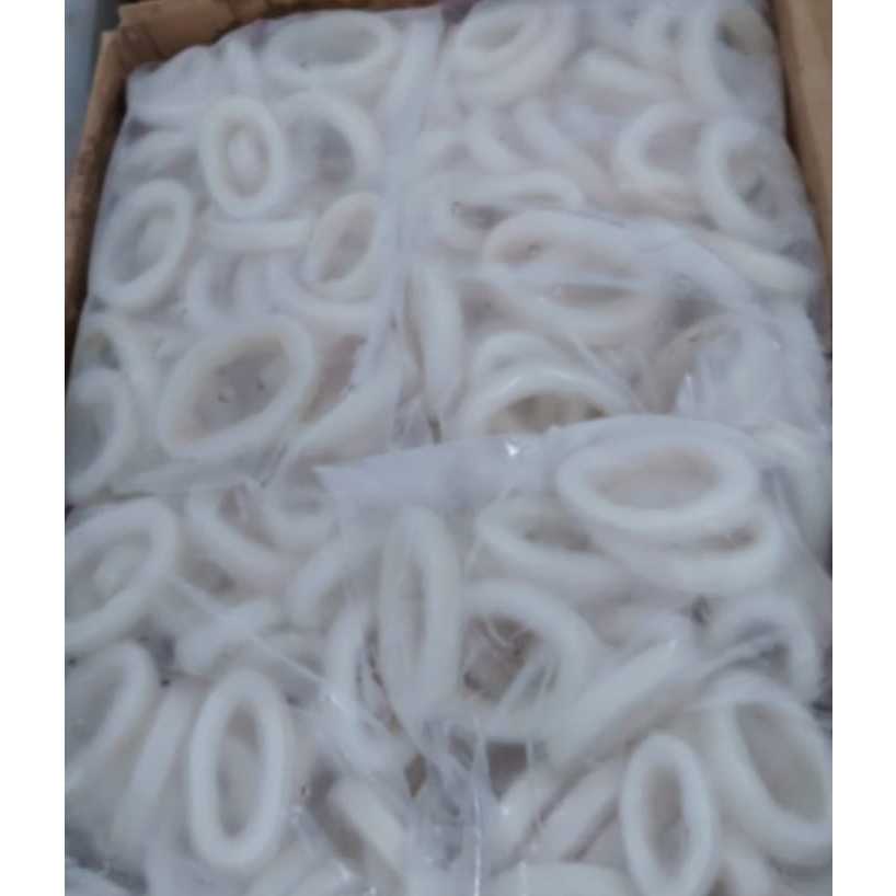 Jual cumi ring frozen 500gr calamari | frozen food | Shopee Indonesia
