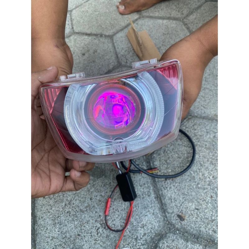 Jual Lampu biled modif custom ukuran 2.5inci shroud original | Shopee ...