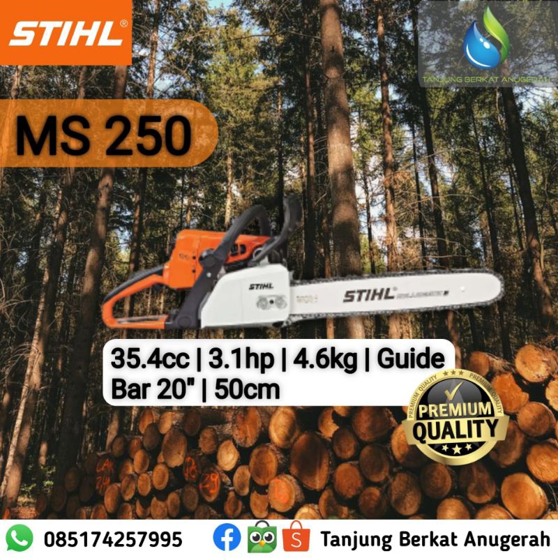 Jual Chainsaw Sthil Tipe MS 250 | Shopee Indonesia