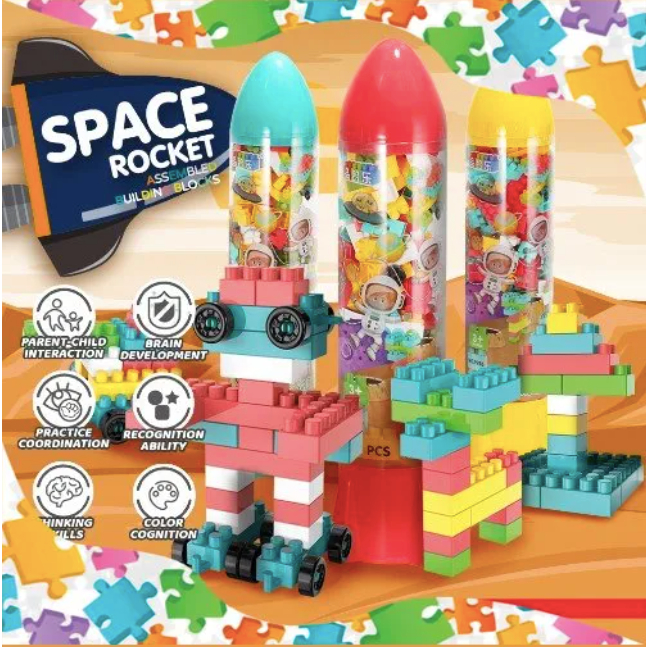 Jual Mainan Lego / Space Rocket Block 195 pcs | Shopee Indonesia