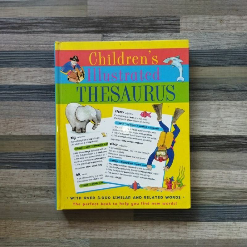 Jual CHILDRENS ILLUSTRATED THESAURUS HARD COVER Shopee Indonesia