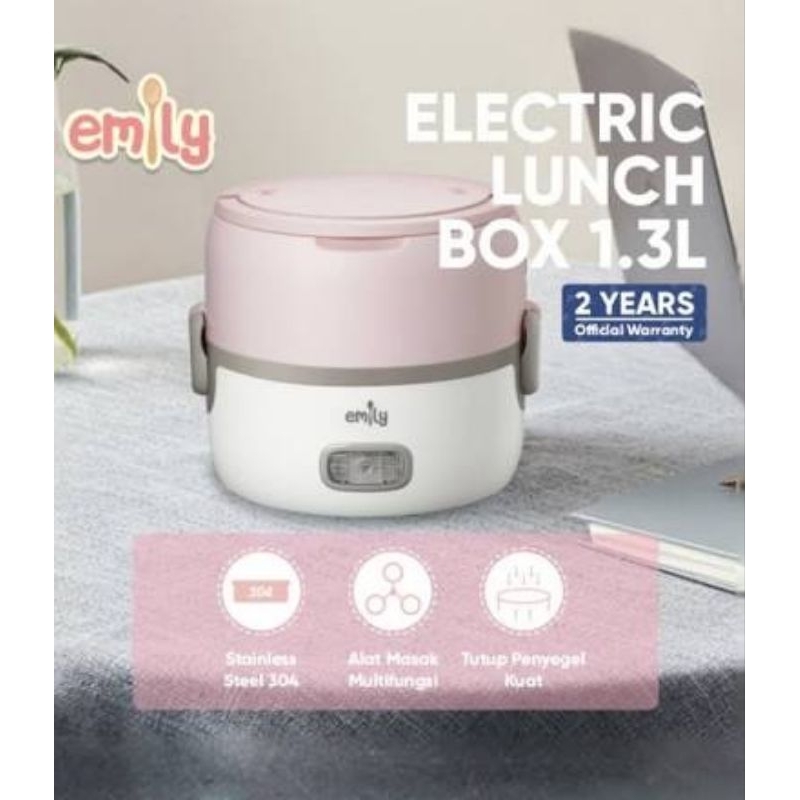 Jual EMILY Electric Cooker Box 1,3L || Kotak Bekal || Penanak Nasi ...