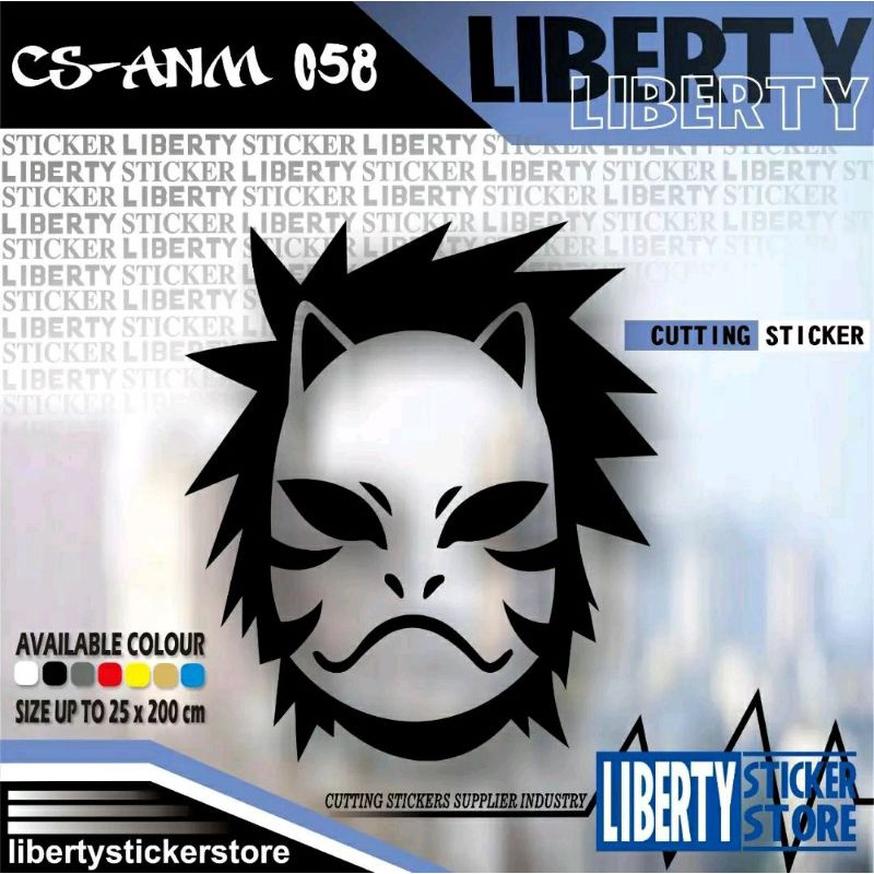 Jual Cutting Sticker Anbu Mask | Cutting Stiker Anbu Mask | Shopee ...