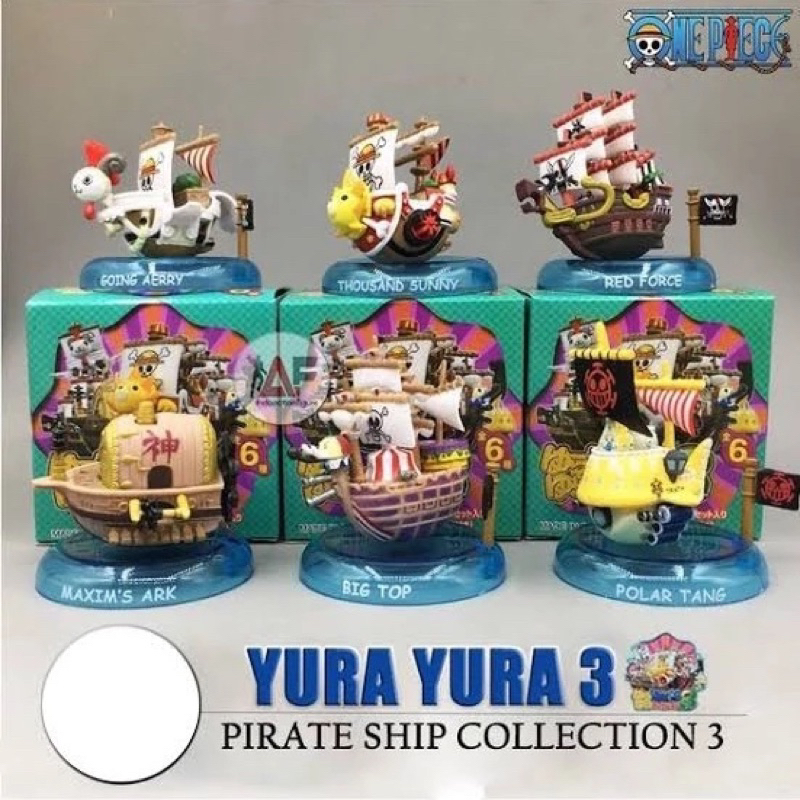 Jual Kapal Going Merry & Thousand Sunny One Piece & Tali Masker Luffy ...